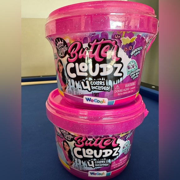 Toys | 2 Pack Of Compound Kings Butter Cloudz Slime Kit 4 Color New | Poshmark